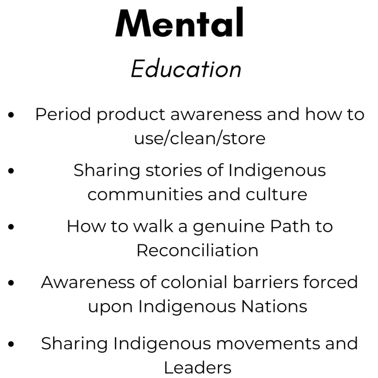 Moon Time Connections - True North Aid - Period Equity